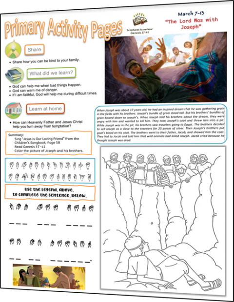 Confirm | Primary Activity Pages